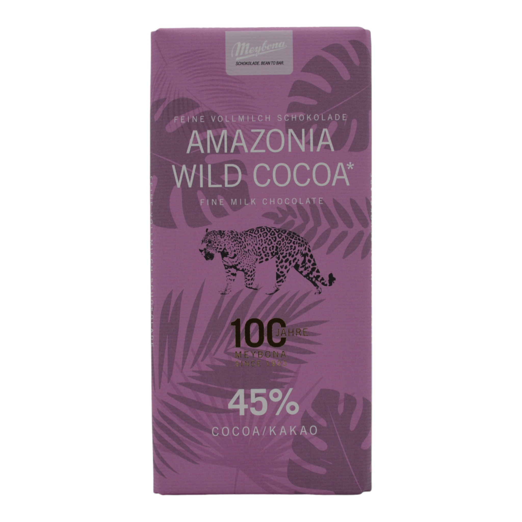 Meybona Amazonia Wild Cocoa fine milk chocolate 45% 100g